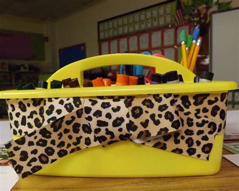 It S A Jungle Out There A Kindergarten Blog My Table Caddies This