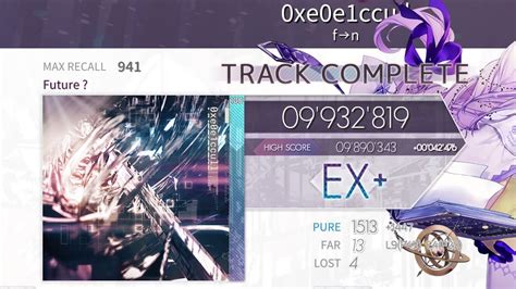 Arcaea Xe E Ccull FTR EX Handcam YouTube