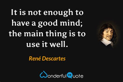 Zitate Von Rene Descartes