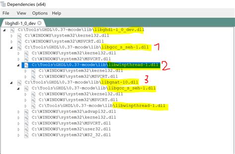 Install Dependencies DLLs With MinGW Builds Issue Ghdl Ghdl GitHub