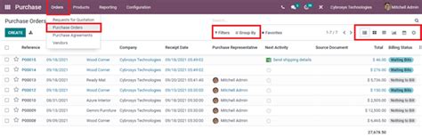 How To Create Purchase Order In Odoo 15 Purchase Module