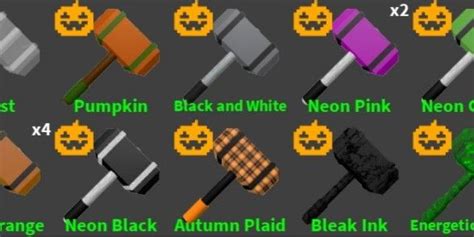 Roblox Flee The Facility Hammers And Gems Hobbies Toys Toys Games On Carousell