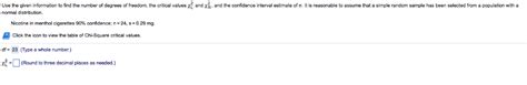 Solved Use The Given Information To Find The Number Of