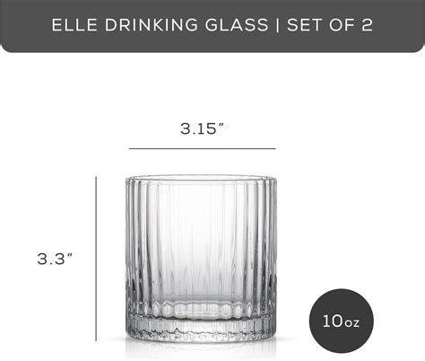Joyjolt Fluted Ribbed Glasses Review Cocktail Kit Mix