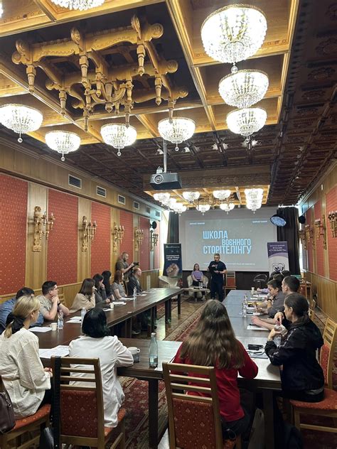 Розпочалася Школа воєнного сторітелінгу в Івано Франківську Фундація