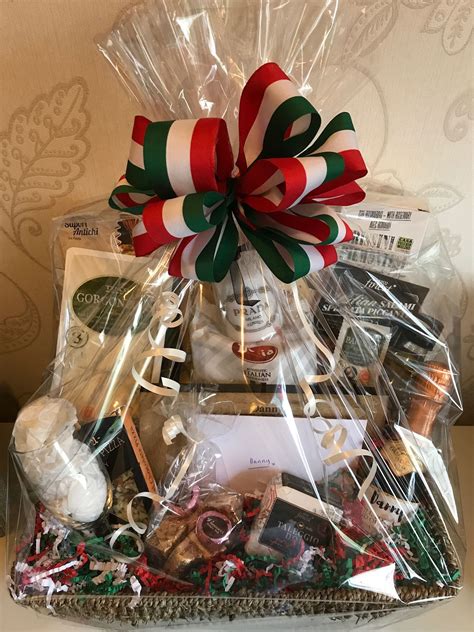 Italian Themed T Basket For Your Maid Of Honour