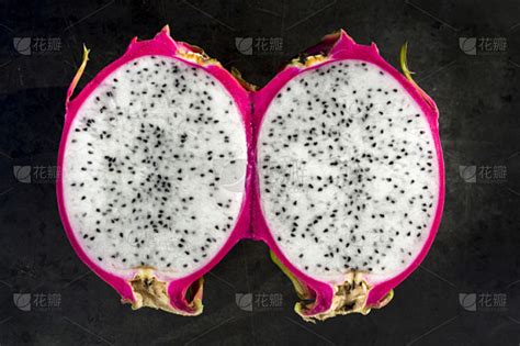火龙果皮塔雅水平画幅素食生食夏天异国情调特写泰国活力