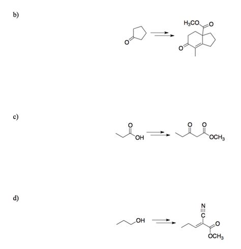 Solved Design Concise Syntheses For The Following Chegg