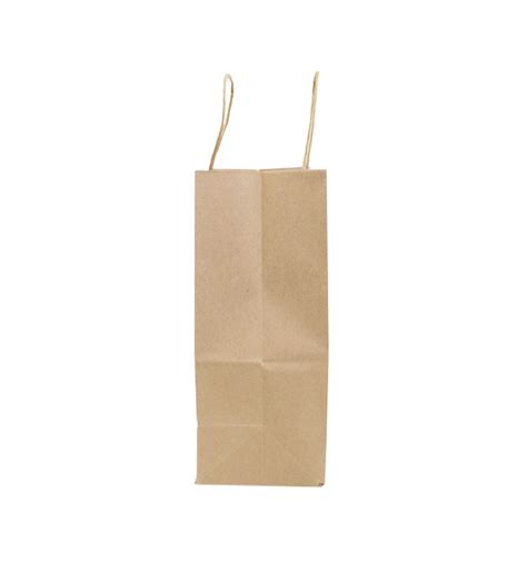 Papiertüten Kraft braun mit Henkeln 115g m² 22 10x27cm 25 Stück