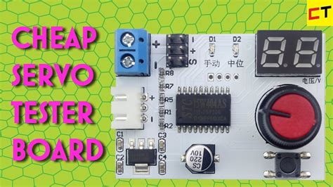 10 digital servo tester controller review maker project lab