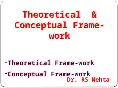 Pptx Theoretical Conceptual Framework Dokumen Tips