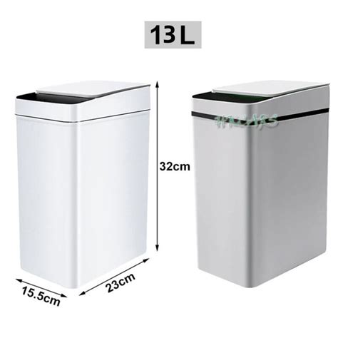 13L 16L Intelligent Trash Can Smart Sensor Dustbin Electric Automatic