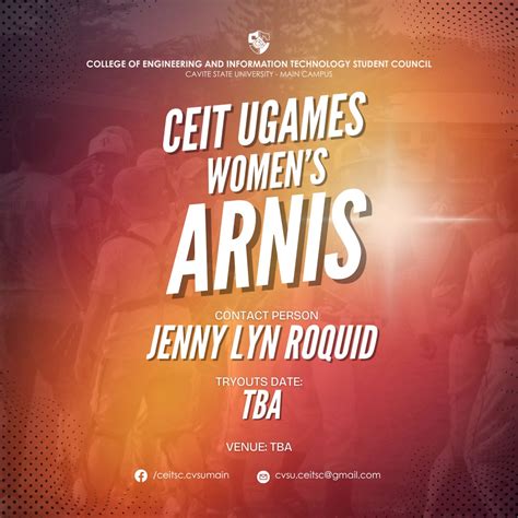 Ceit Student Council Cavite State University Main Campus Added A New