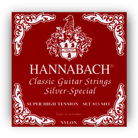 Hannabach 815 Super High Tension Los Angeles Classical Guitars