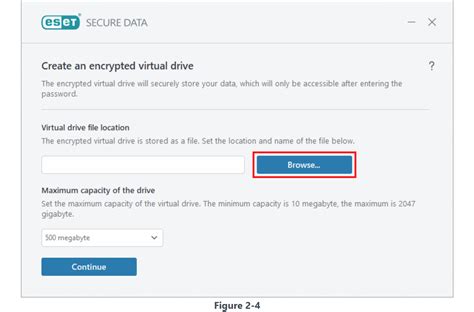 Issue With Eset Secure Data No Response When Creating Virtual Drive Eset Internet Security