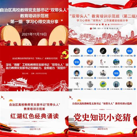 自治区高校教师党支部书记“双带头人”教育培训示范班顺利结业 继续教育学院