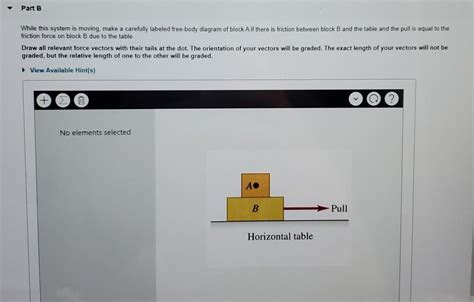 Solved A Person Pulls Horizontally On Block B In The Figure