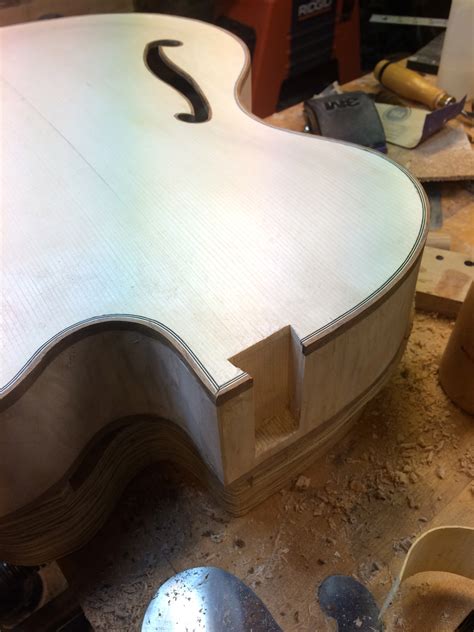 7 String Archtop Construction Blog — Jan Knutson