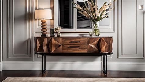 Console Table With Digital Setup Premium Ai Generated Image