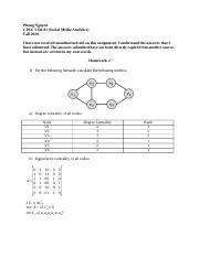 HW2 PhongNguyen Docx Phong Nguyen CPSC 5350 01 Social Media Analytics