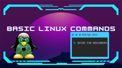 Linux Basic Commands Most Common Linux Commands Youtube