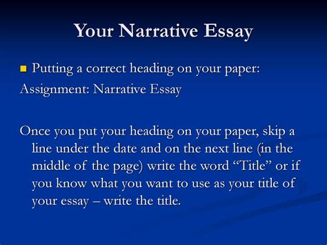 Narrative Essay Titles | atelier-yuwa.ciao.jp