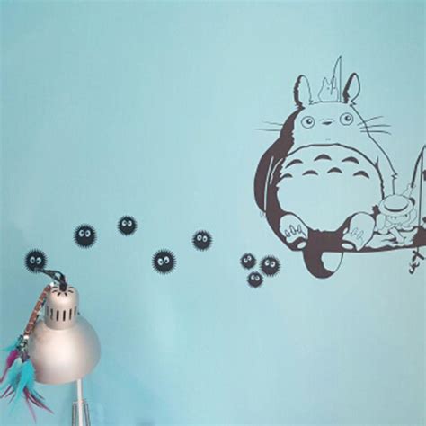 My Neighbor Totoro Soot Sprites Wall Art Stickers Ghibli Store