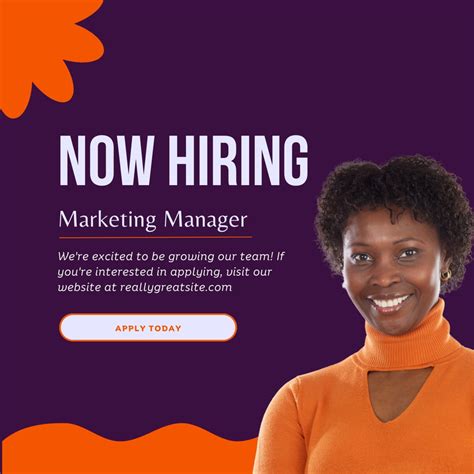 Page 8 Free Customizable Linkedin Hiring Post Templates Canva
