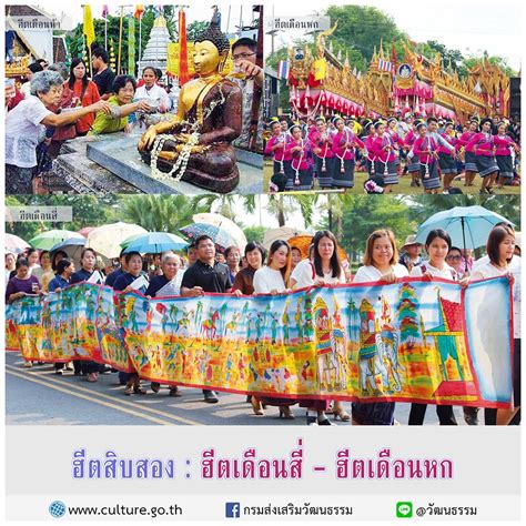 ฮีตสิบสอง ฮีตเดือนสี่ กรมส่งเสริมวัฒนธรรม