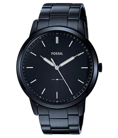 Fossil The Minimalist Watch Men S Watches In Ocean Black Buckle
