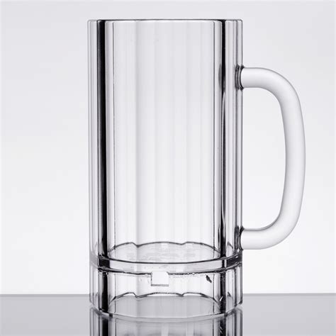 Get 00087 Pc Cl 20 Oz Customizable Plastic Beer Mug 12case