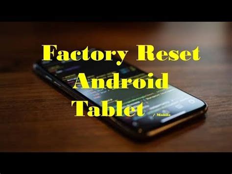 How To Android Tablet Hard Reset Without Any Software Unlock Android Device Forgotten Pattern