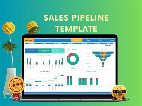 Sales Pipeline Excel Template For Managing Leads Opportunities