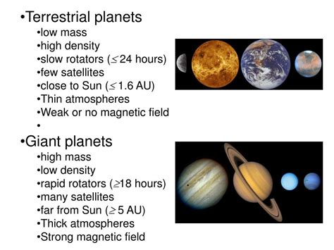 Terrestrial Gas Giant Vs Giant