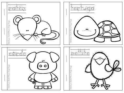 Mi Libro De Colorear De Animales Domesticos 3 Imagenes Educativas