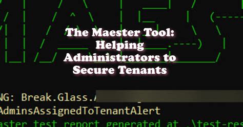 Maester Microsoft Security Test Automation Framework Microsoft