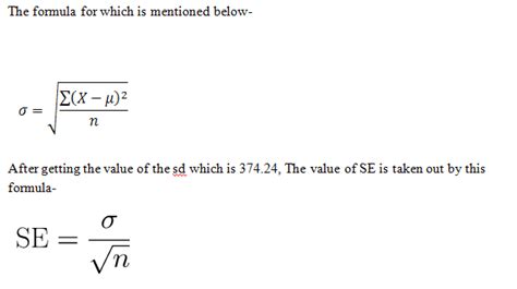 [solved] First Youll Have To Calculate The Sem Use The Formula In