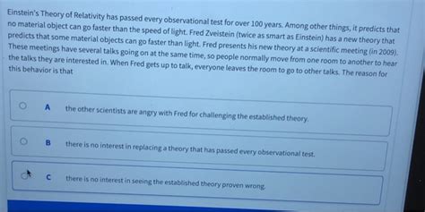 Solved Which Of The Following Statements Is Falsifiable A