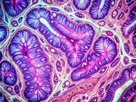 Photomicrograph Of Colon Biopsy Showing Ulcerative Colitis Inflammation