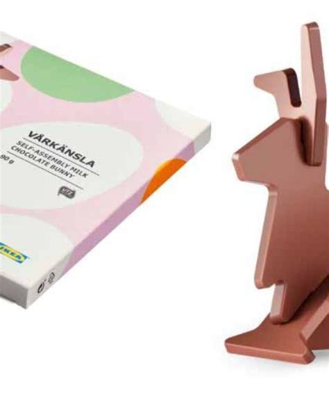 Ikea Brings Back Its Flat Pack Chocolate Bunny For Easter