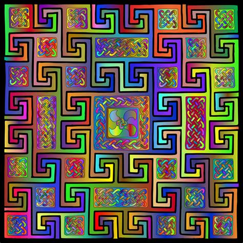 Download Celtic Knot Pattern Design Royalty Free Vector Graphic