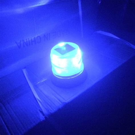 Led Solar Warning Light Car Burst Flash Warning Vicedeal