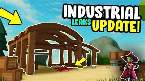 Factory Update Leaks In Roblox Islands Youtube