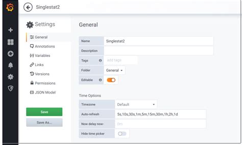 Dashboard Settings Minor Design Change Issue Grafana Grafana GitHub