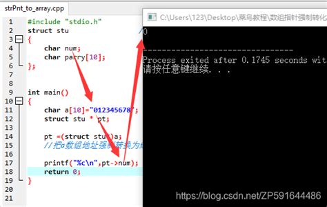 数组指针强制转换为结构体指针数组强制转换为结构体 Csdn博客