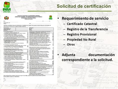 Certificado Catastral Requisitos Bolivia 2023