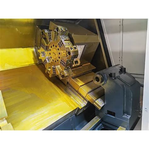 Antishicnc Tck Ax CNC Lathe Live Tooling Turning CNC Lathe With Automatic Bar Feeder