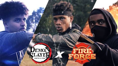 Demon Slayer X Fire Force Teaser Live Action Calebdigital Youtube