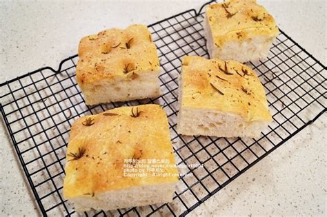 로즈마리포카치아~폴리쉬반죽