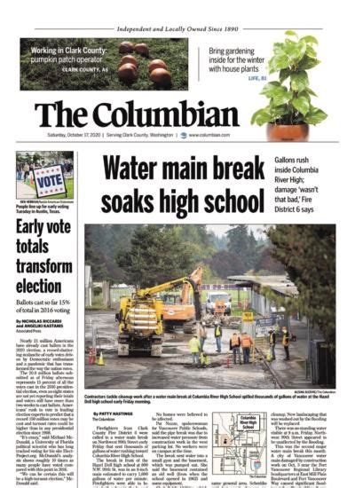 The Columbian Latest News From Vancouver Washington And Clark County